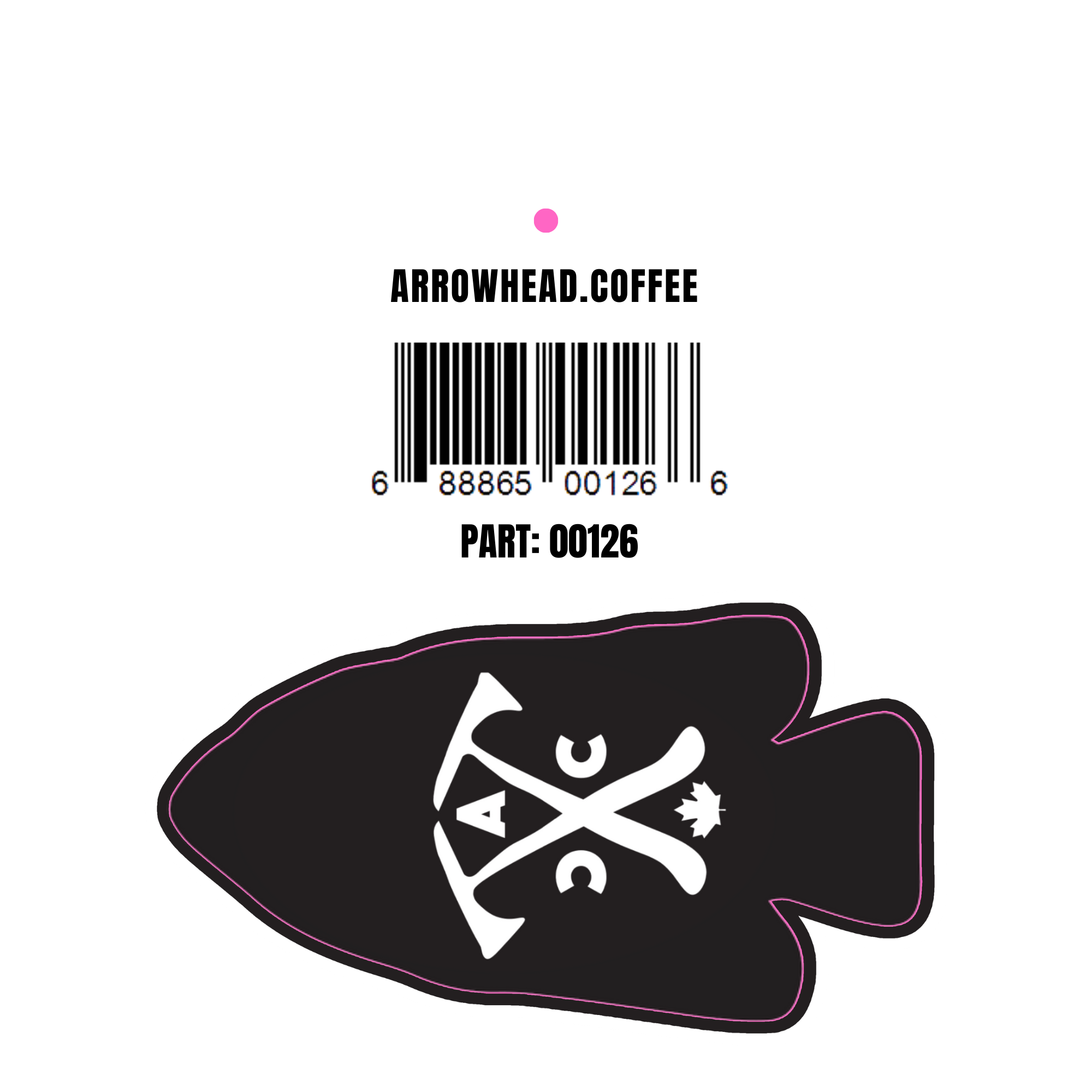 Vinyl Stickers & Arrowhead Coffee Company